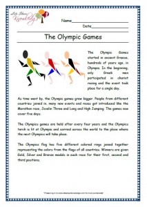 Comprehensions for Grade 2 (ages 6 – 8) Worksheets – Lets Share Knowledge