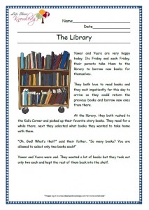 Comprehensions for Grade 2 (ages 6 – 8) Worksheets – Lets Share Knowledge
